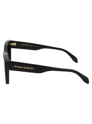 Alexander McQueen Cat Eye Frame Sunglasses - Black