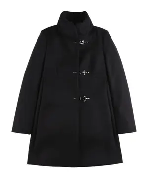 FAY Romantic Coat - Black