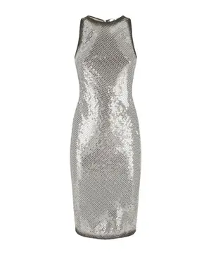 Silver Sequin Cocktail Dresses