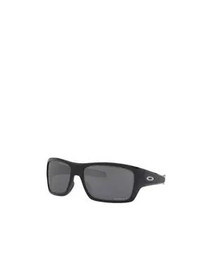 Oakley Rectangular Sunglasses With Tinted Lenses And Logo Detail - Gray