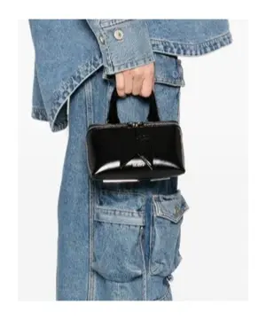 Attico The Friday Mini Tote Bag - Black