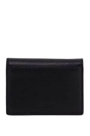 GANNI Wallet With Logo - Black