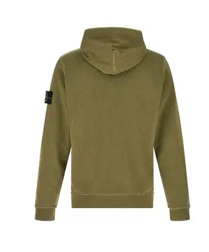 Stone Island Logo Patch Hoodie