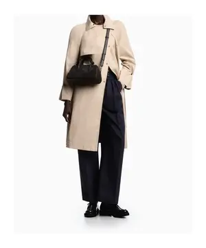 Emporio Armani Belted Trench Coat