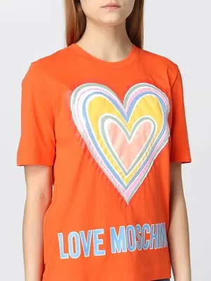 Moschino Print Short Sleeve T-shirt