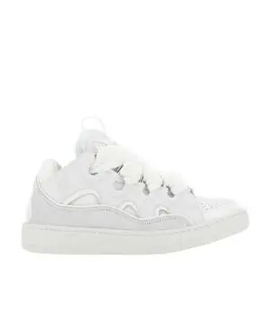 LANVIN Oversize-laces Low-top Sneakers - White