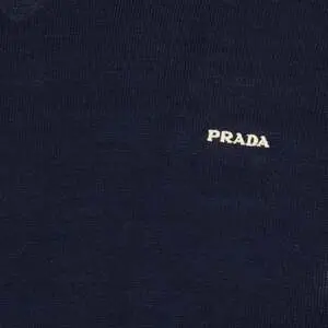 Prada Long Sleeved Crewneck Jumper - Blue