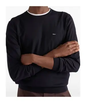 Prada Long Sleeved Crewneck Jumper - Blue