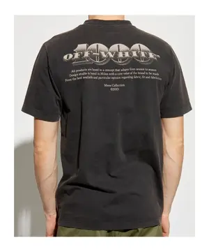 Off-White Graphic Printed Crewneck T-shirt