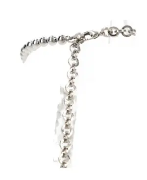 Alessandra Rich Embellished Beaded Fringed Necklace