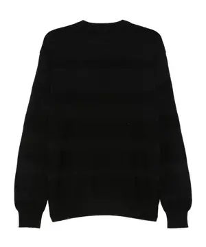 PAUL  SHARK Paul & Shark Striped Wool Crew Neck Sweater