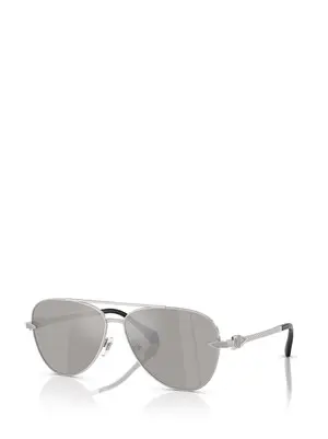 Versace Aviator-frame Sunglasses - Gray