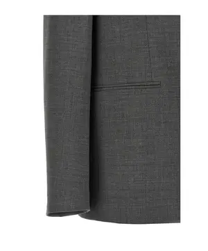 MAISON MARGIELA Long Sleeve V-neck Blazer