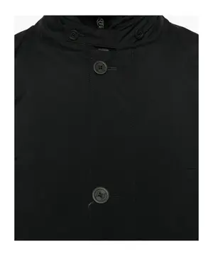 Herno Button-up Coat With Flap Pockets