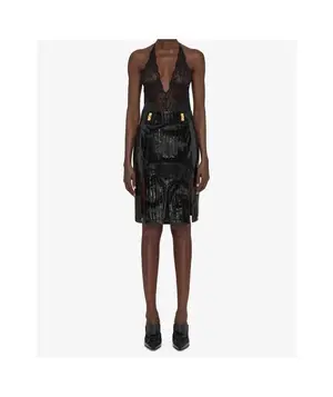 Givenchy Chandelier Lace V-neck Bodysuit