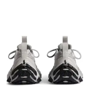 Balenciaga Panelled Lace-up Sneakers - Grey