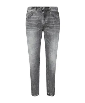 DONDUP Logo Jeans - Gray