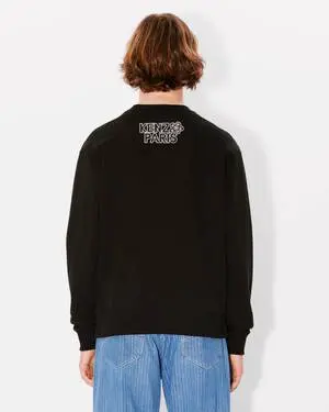 Kenzo Logo Embroidered Crewneck Sweatshirt