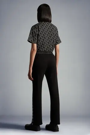 Moncler Logo Trim Drawstring Track Pants