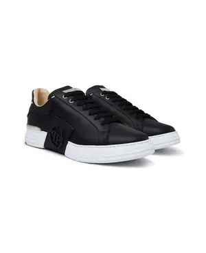 Philipp Plein Lo-top Hexagon Sneakers - Black