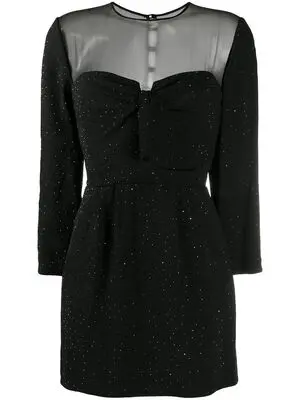 Saint Laurent Embellished Cocktail Dresses