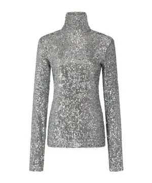 Paco Rabanne High Neck Blouses