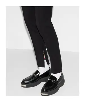 Gucci Cotton Jersey Pants With Embroidery