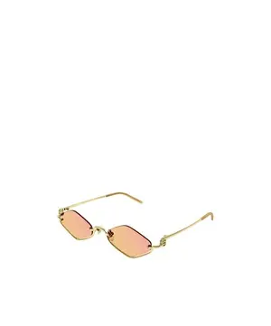 Gucci Geometric Frame Sunglasses
