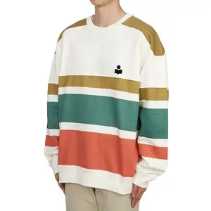 Isabel Marant Étoile Meyoan Striped Logo Sweatshirt