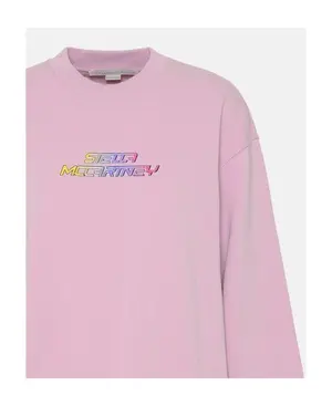 Stella McCartney Logo Printed Crewneck Sweatshirt