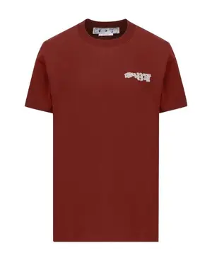 Off-White Logo Print Short-sleeve T-shirt