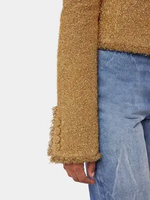 Rabanne Glitter Button-up Cardigan