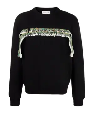 LANVIN Embroidered Logo Sweatshirt