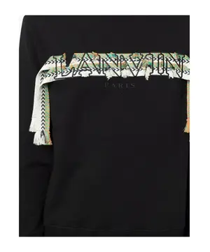 LANVIN Embroidered Logo Sweatshirt