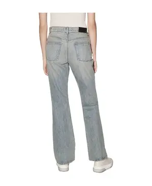 Amiri High-waist Bootcut Jeans - Gray