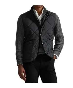 Polo Ralph Lauren Quilted Vest With Iconic Pony Motif