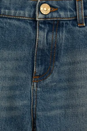 Versace Stonewashed Straight-leg Jeans