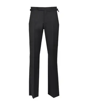 VIVIENNE WESTWOOD Pressed Crease Sang Trousers - Charcoal Grey