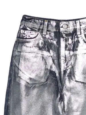 MSGM Metallic Jeans
