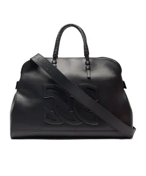 Casadei Park Avenue Leather Travel Bag