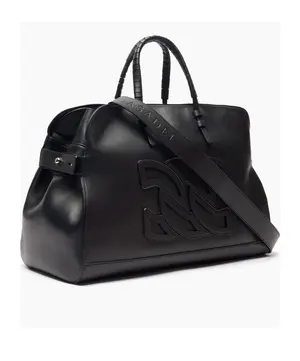 Casadei Park Avenue Leather Travel Bag
