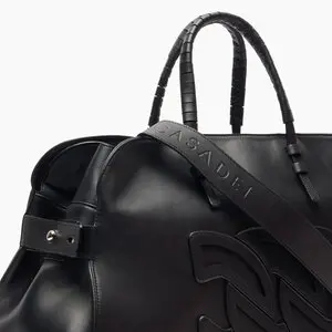 Casadei Park Avenue Leather Travel Bag