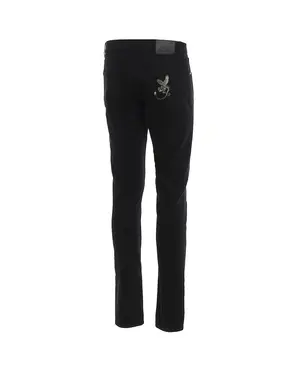 Alexander McQueen Embroidered Detail Jeans