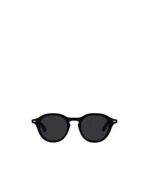 Kenzo Full Frame Round Sunglasses - Black