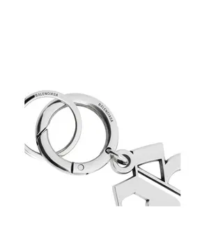 Balenciaga B Logo Keychain