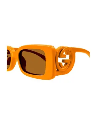 Gucci Rectangle Frame Sunglasses