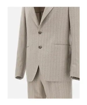 Tagliatore Pinstriped Two-piece Suit - Nude