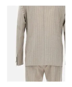 Tagliatore Pinstriped Two-piece Suit - Nude