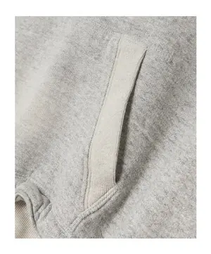 R13 Cinched Hem Popover Hoodie - Gray
