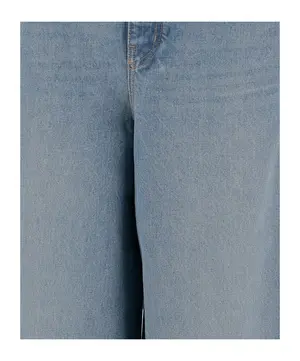 Chloé High-waisted Wide-leg Jeans - Ice-blue